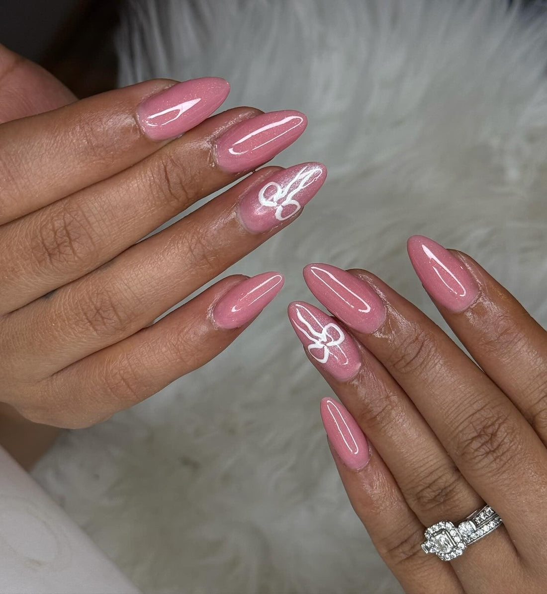 simple light pink